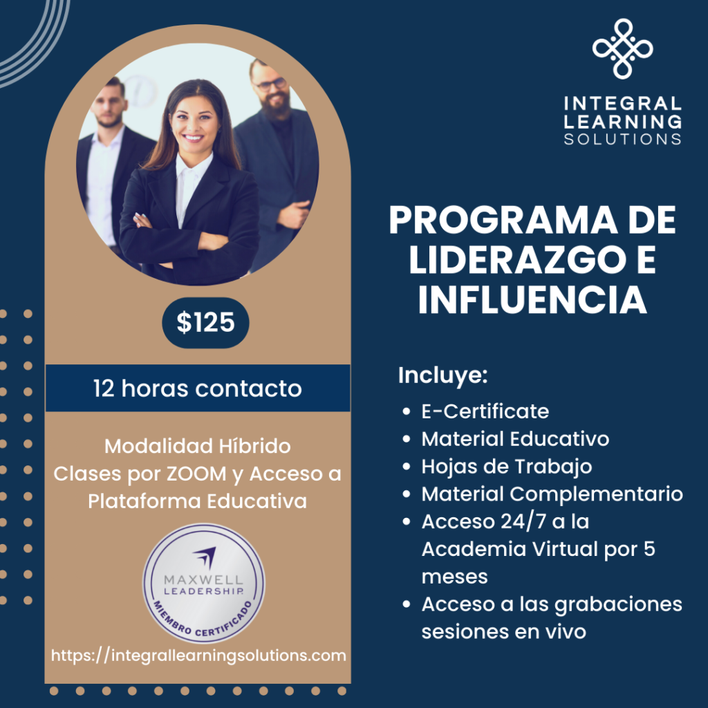Programa de Liderazgo e Influencia – Integral Learning Solutions